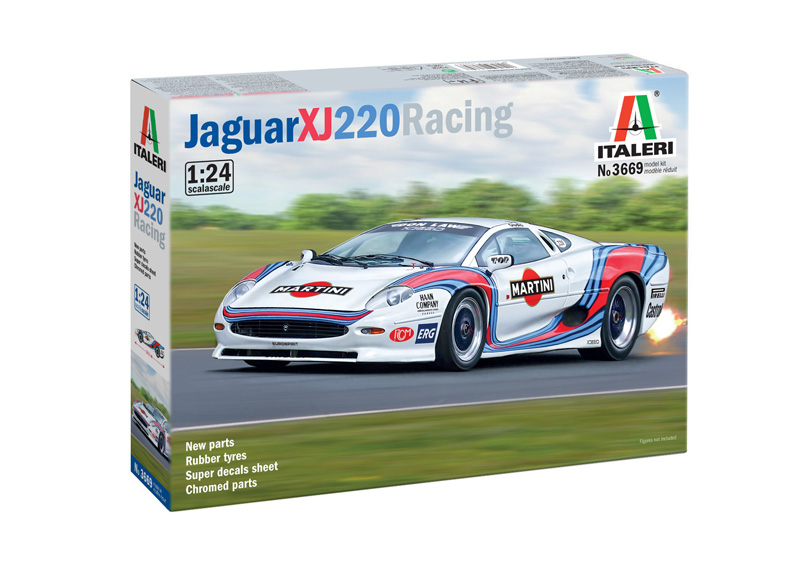 [ ITA-3669 ] Italeri Jaguar XJ220 Racing 1/24 | Modelbouw Baillien